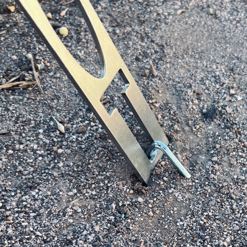 Tripod Torch Compact Campfire Camping, Overlanding, Outdoors, Firepit ...