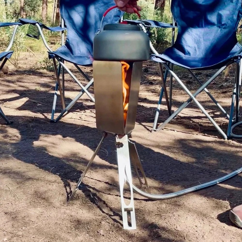 Tripod Torch - Compact Campfire - Camping, Overlanding, Outdoors ...