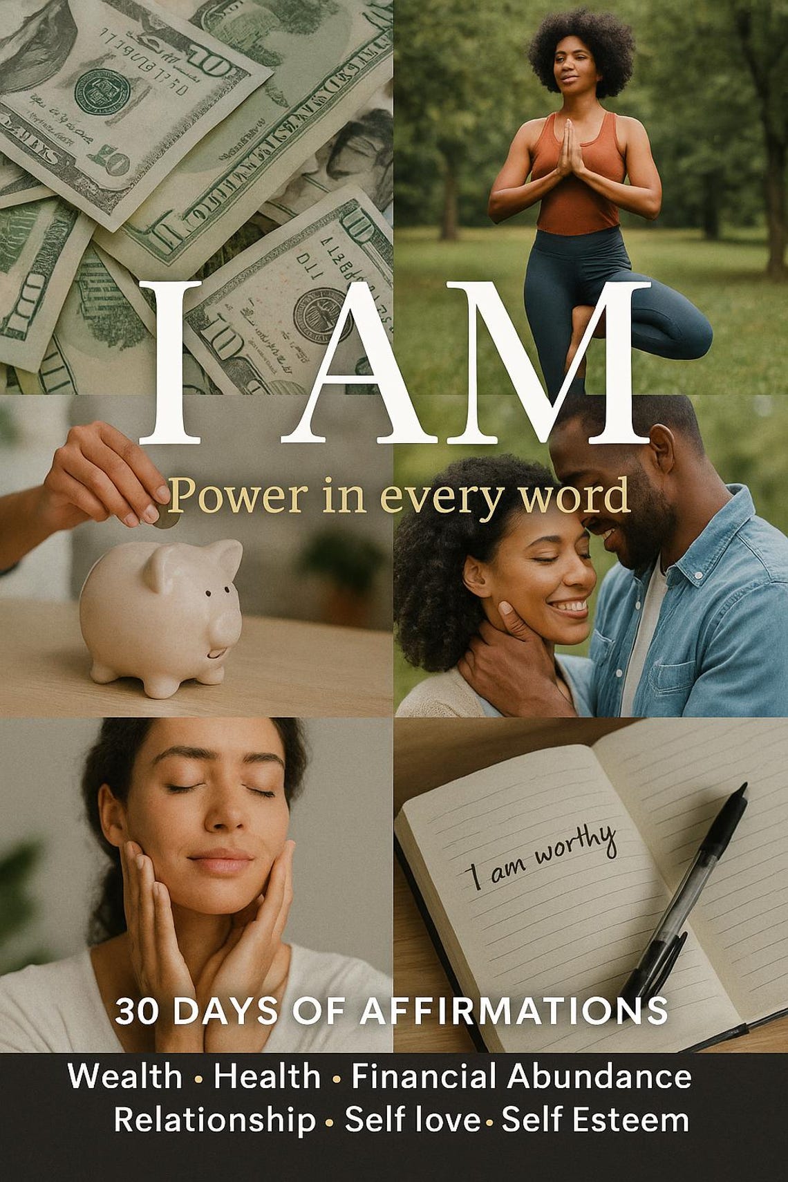 30-day Affirmation Card Deck: Self-love & Growth (digital Download) - Etsy