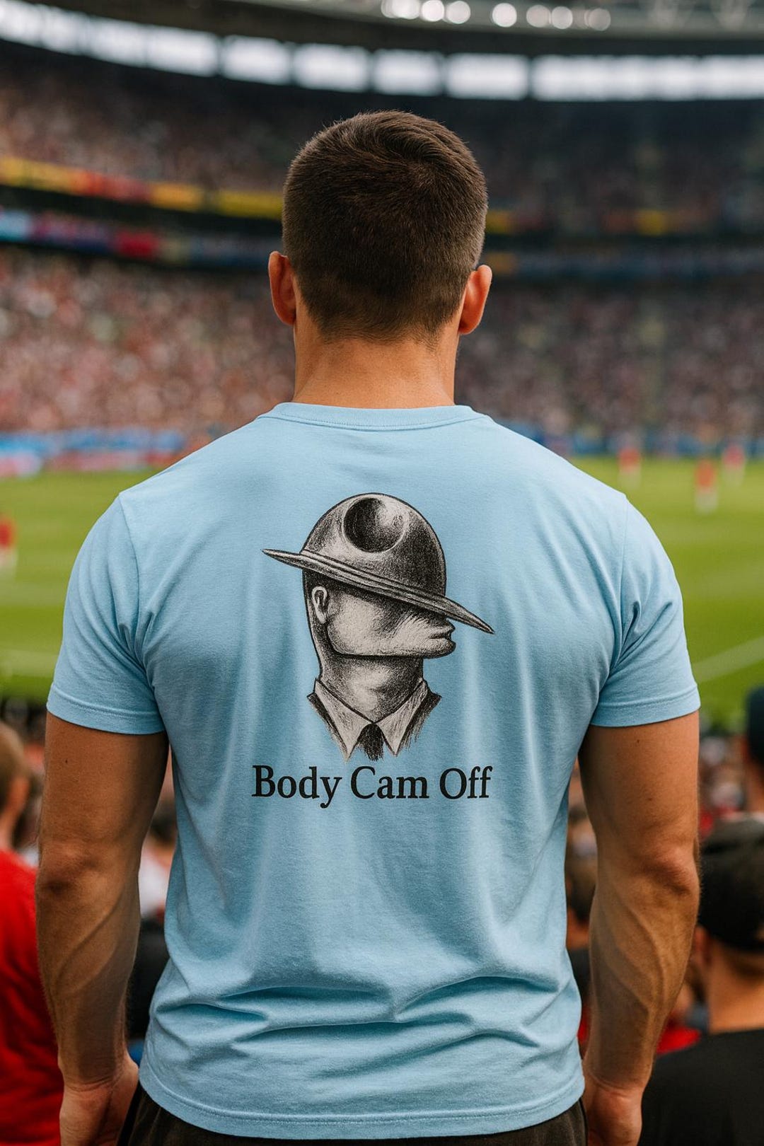 Cassius Thundercock Meme T-shirt – "body Cam Off" Parody Tee - Etsy