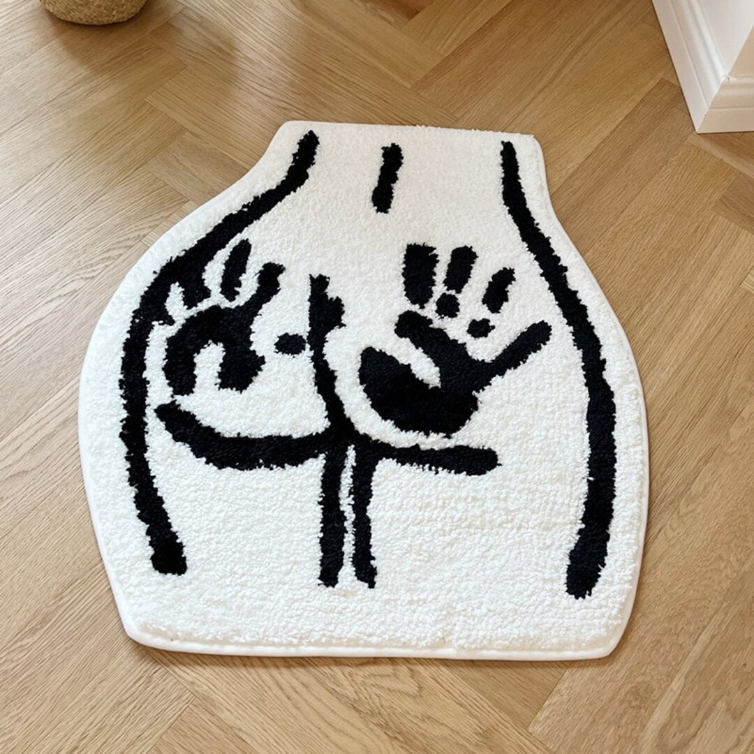 Custom Tufted Rug Ass Butt Carpet Soft Tufted Rug Non-slip Customized ...