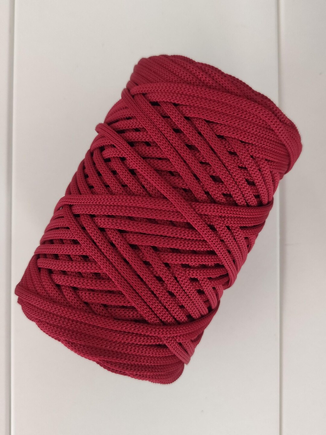 Knitting Cord 5 Mm Polyester Yarn Crochet Cord Macrame Rope Craft ...