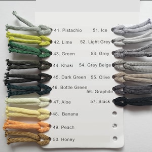 Polyester Cord 5mm Flat, Braided Macrame Cord Lighweight, Polyester ...