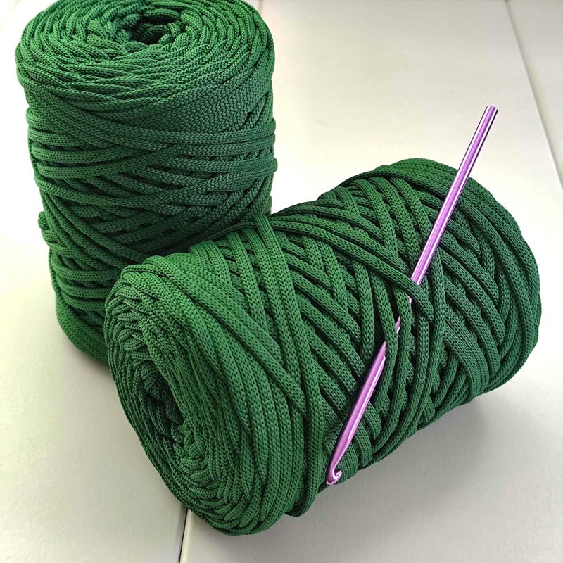 5 Mm Polyester Cord for Crochet - Etsy