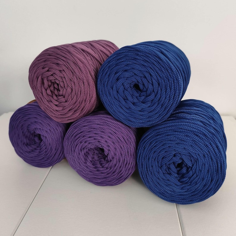 Polyester Cord 5mm Flat, Braided Macrame Cord Lighweight, Polyester ...