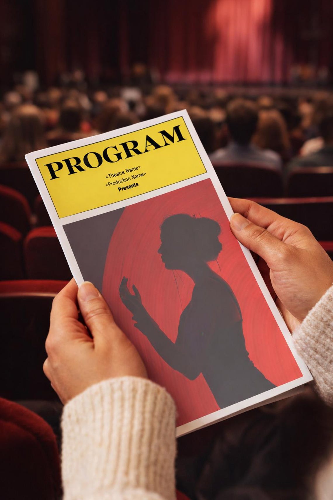 Editable Canva Program/playbill Booklet Template - Etsy