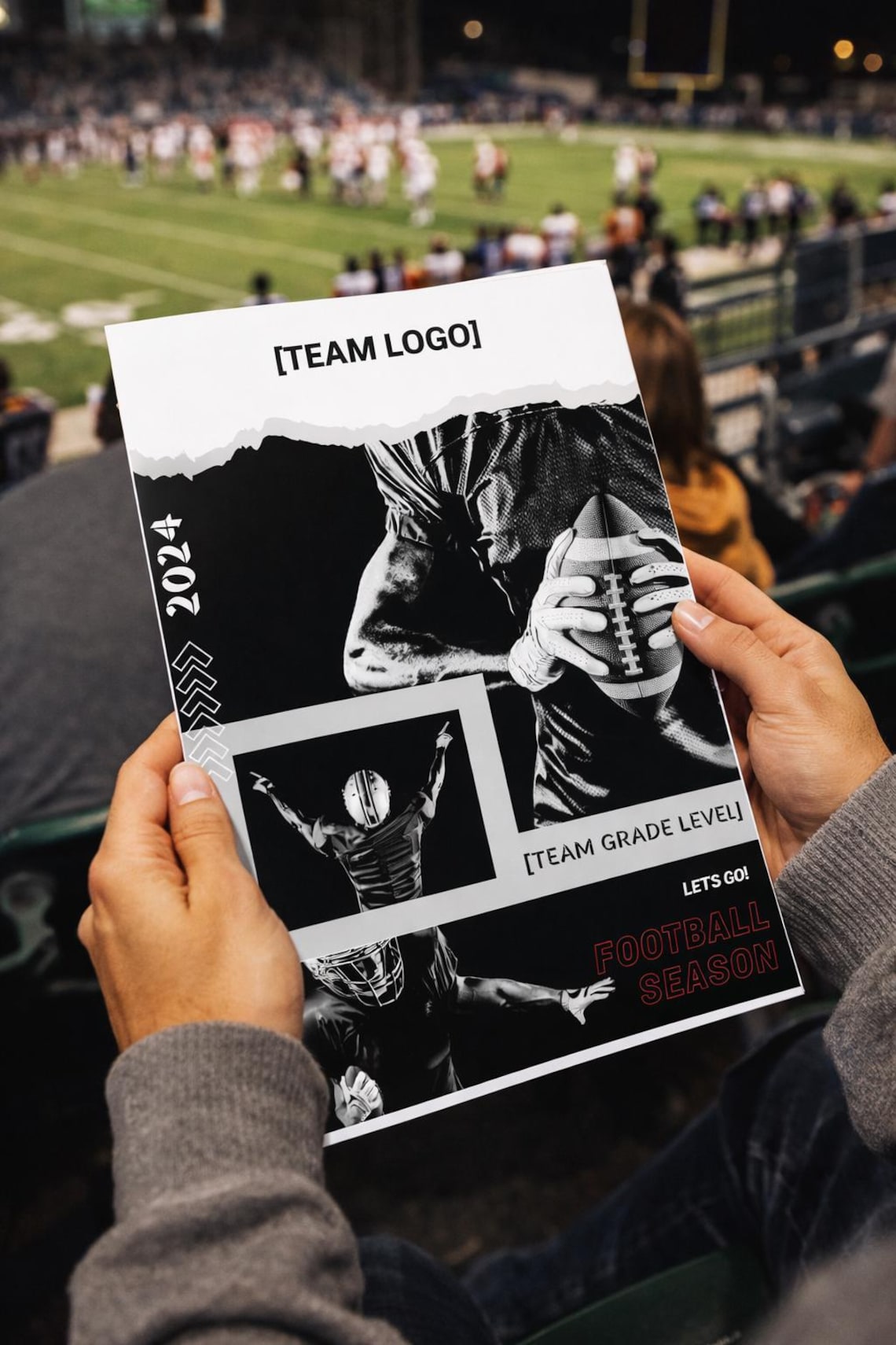 Editable Canva Football League Program Template - Etsy