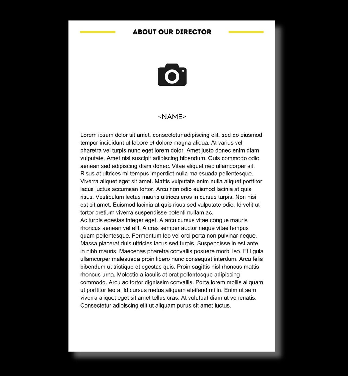 Editable Canva Program/playbill Booklet Template - Etsy