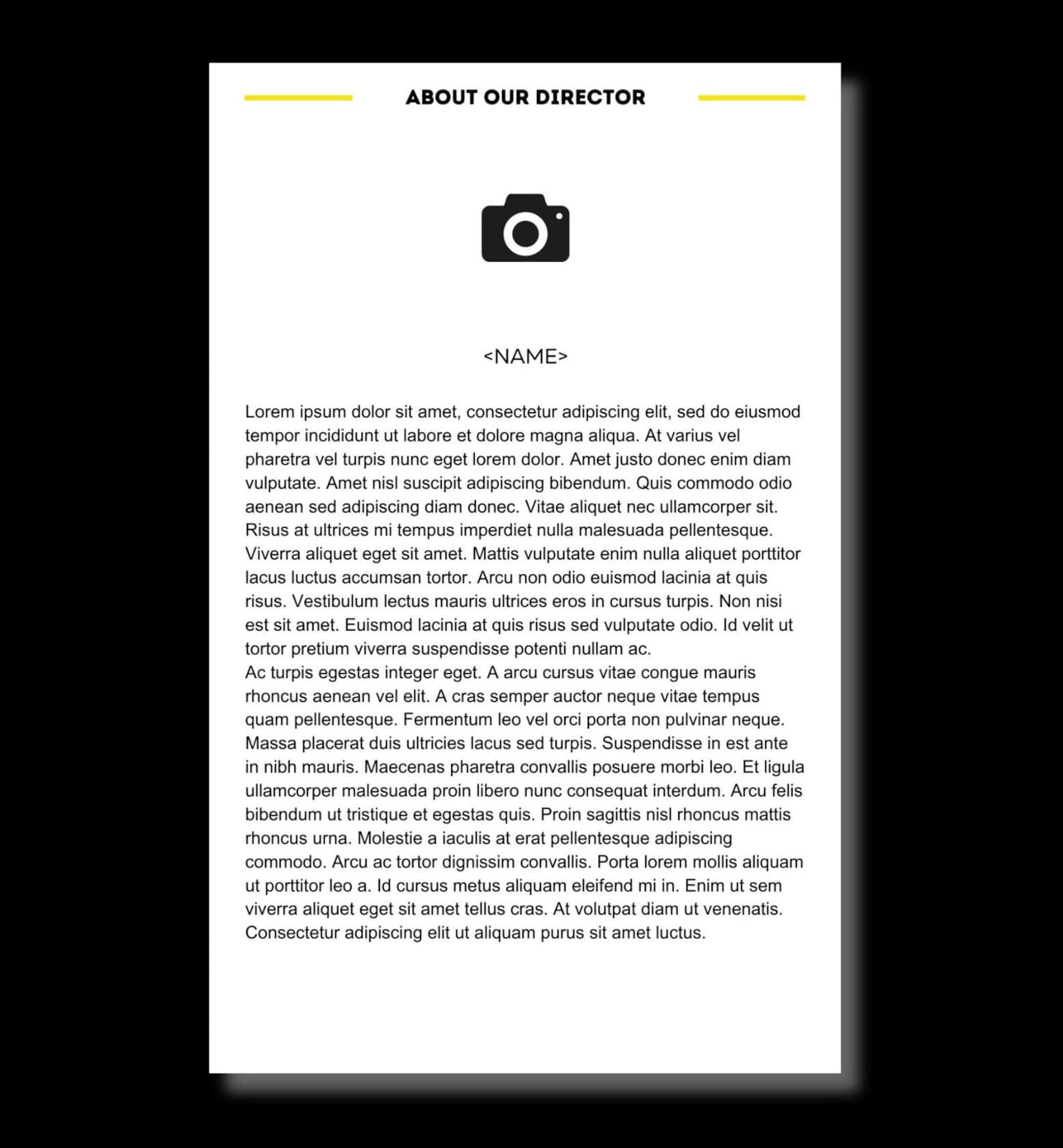 Editable Canva Program/playbill Booklet Template - Etsy