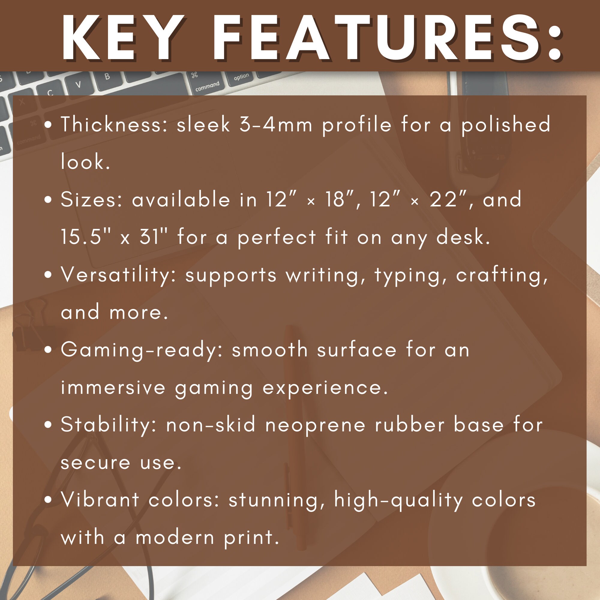 Afro Women Desk Mat, Black Women Gifts, Cute Afro Girl Mouse Pad, Desk ...