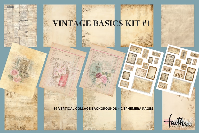 Vintage Basics Kit 1 - Etsy
