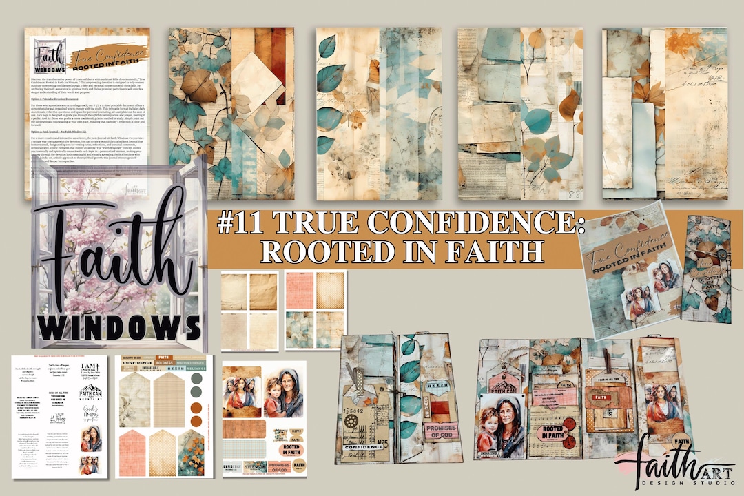 Faith Windows #11 True Confidence | Christian Ephemera for Junk ...