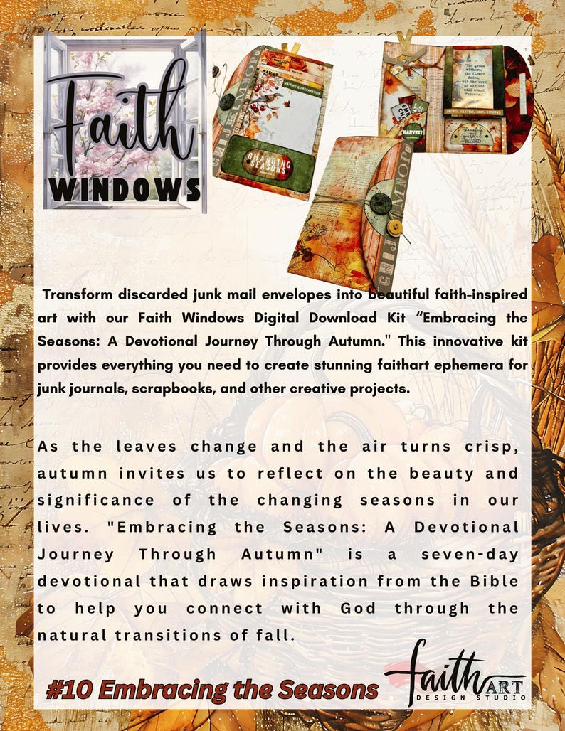 Faith Windows #10: Autumn Devotional Journey | Christian Digital ...