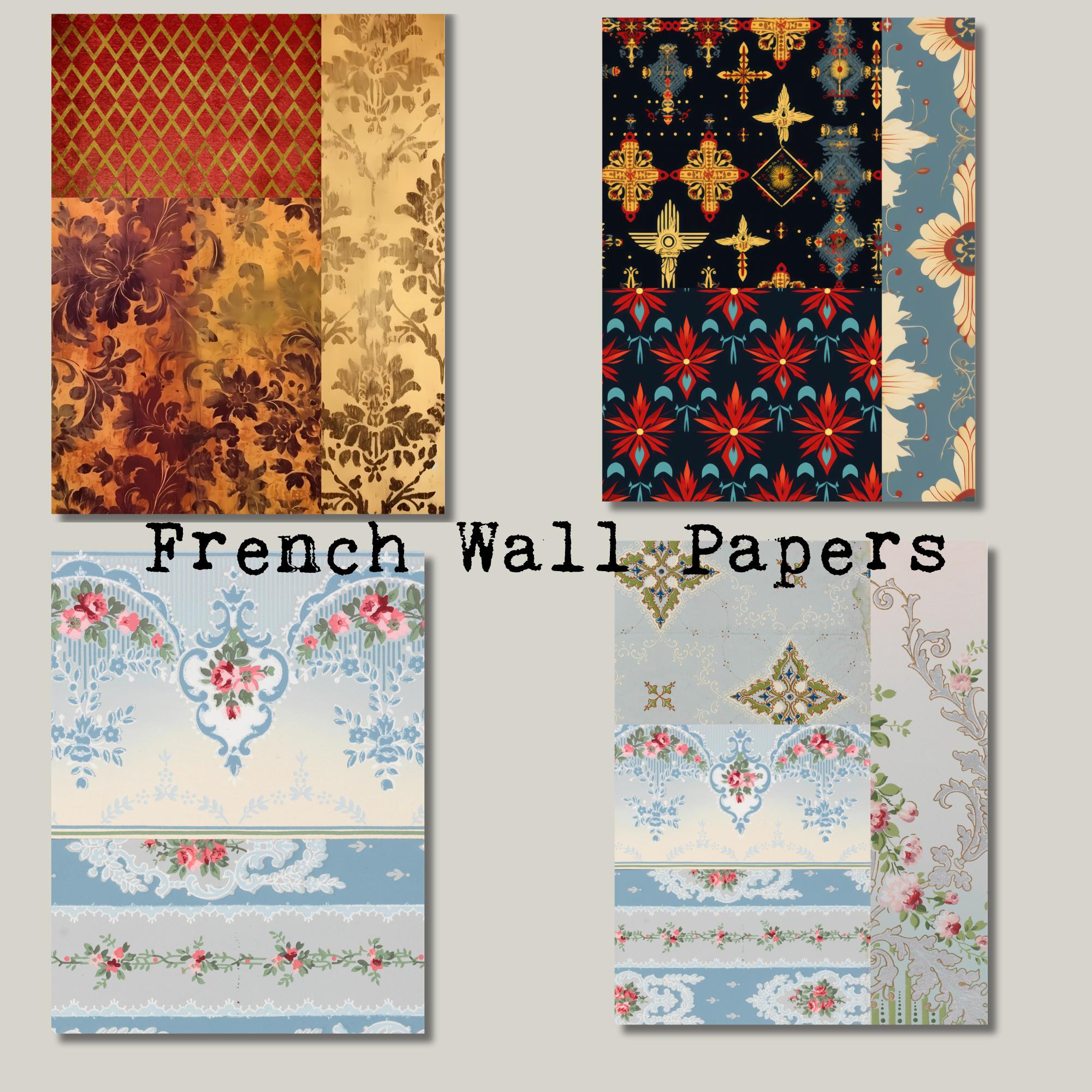 Collage Baroque Papers for Junk Journaling, Art Journaling and Mixed ...