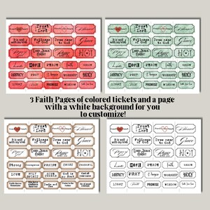Ephemera: 421 Faith Vintage Tickets for Junk Journaling, Art Journaling ...