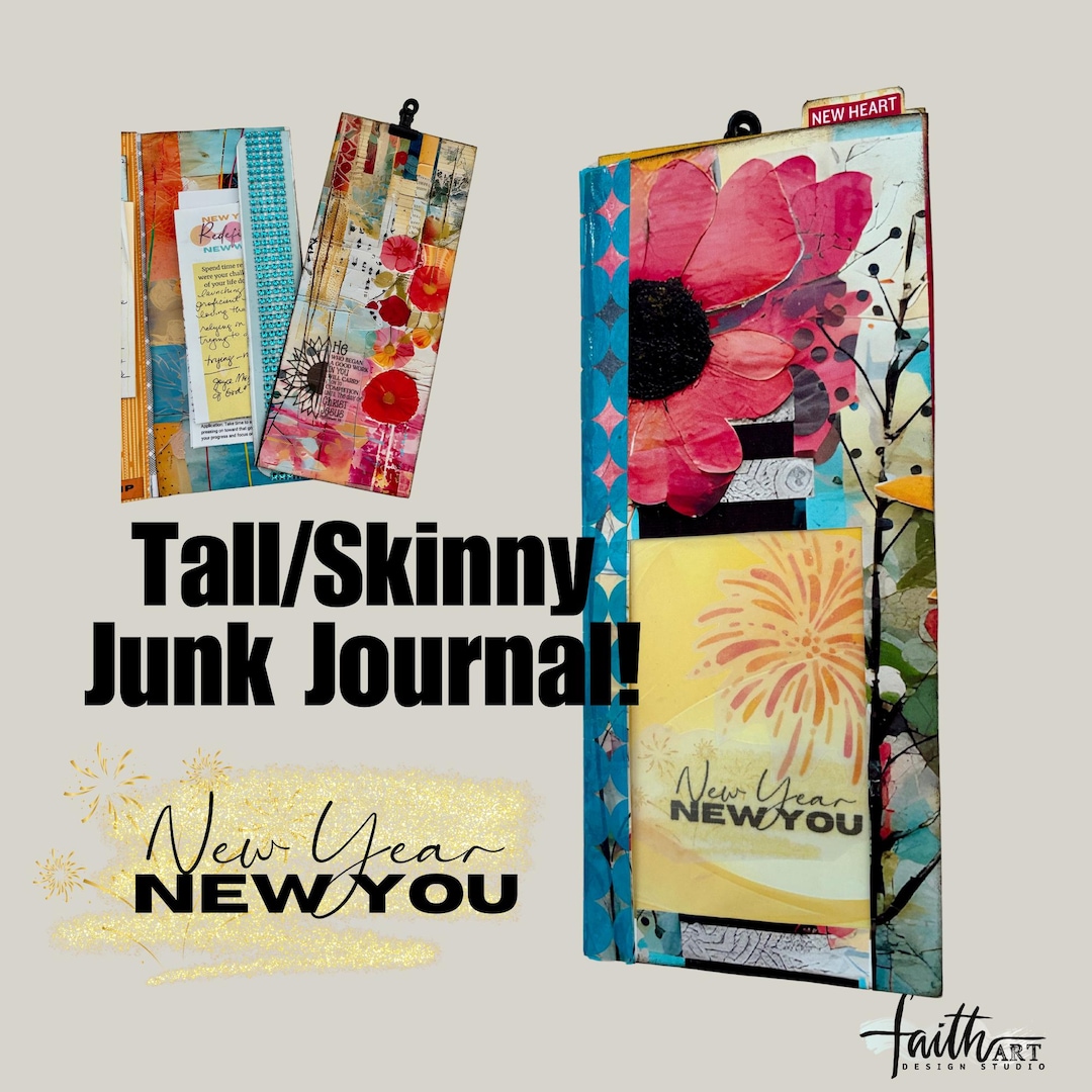 Faith Window #15 New Year-new You Tall-skinny Christian Digital Junk ...