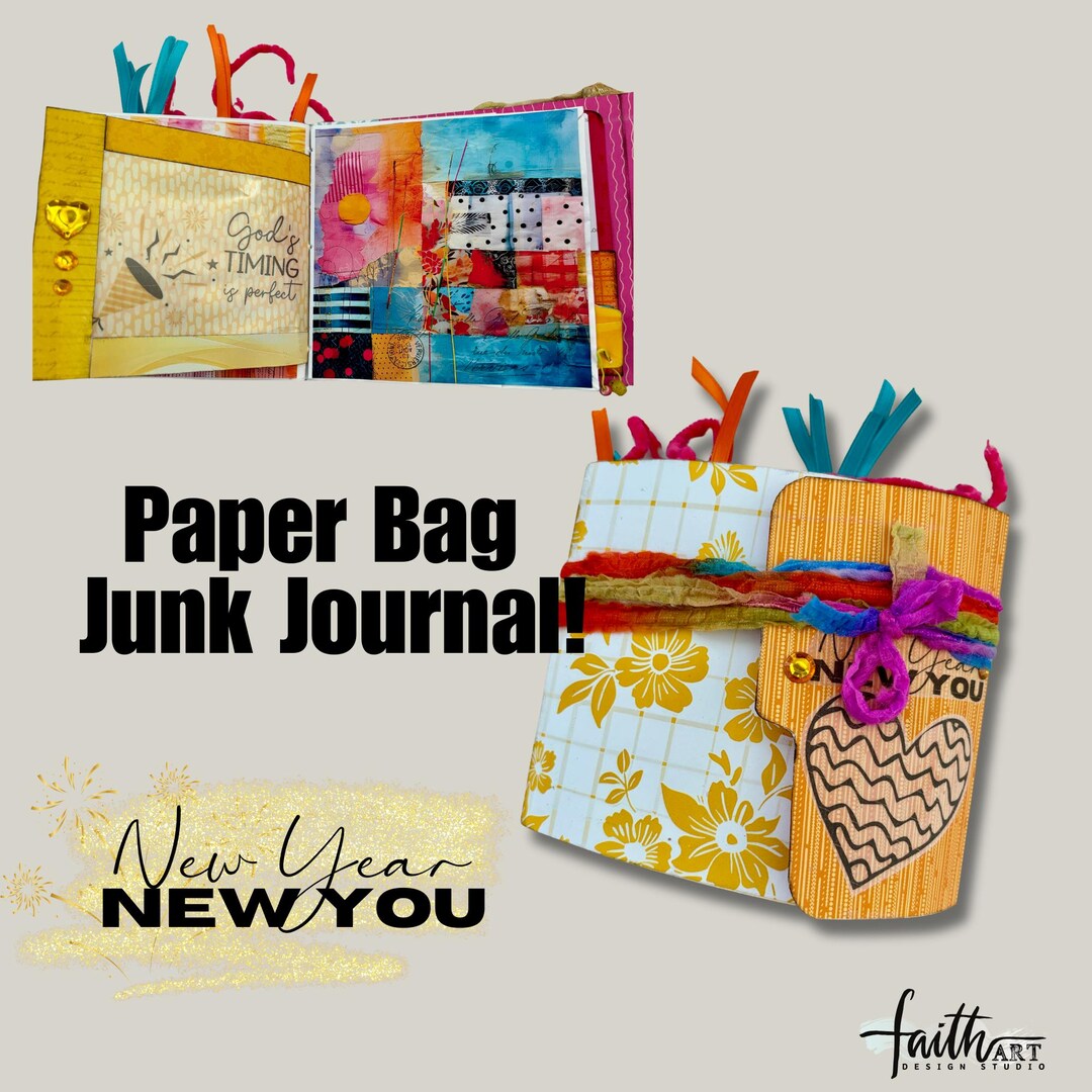 Faith Window #15 New Year-new You Paper Bag Christian Digital Junk ...