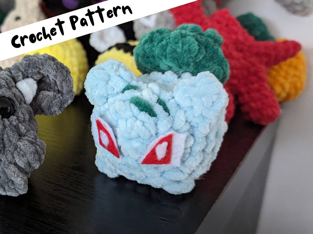 Mini Bulbasaur Crochet Pattern - Etsy