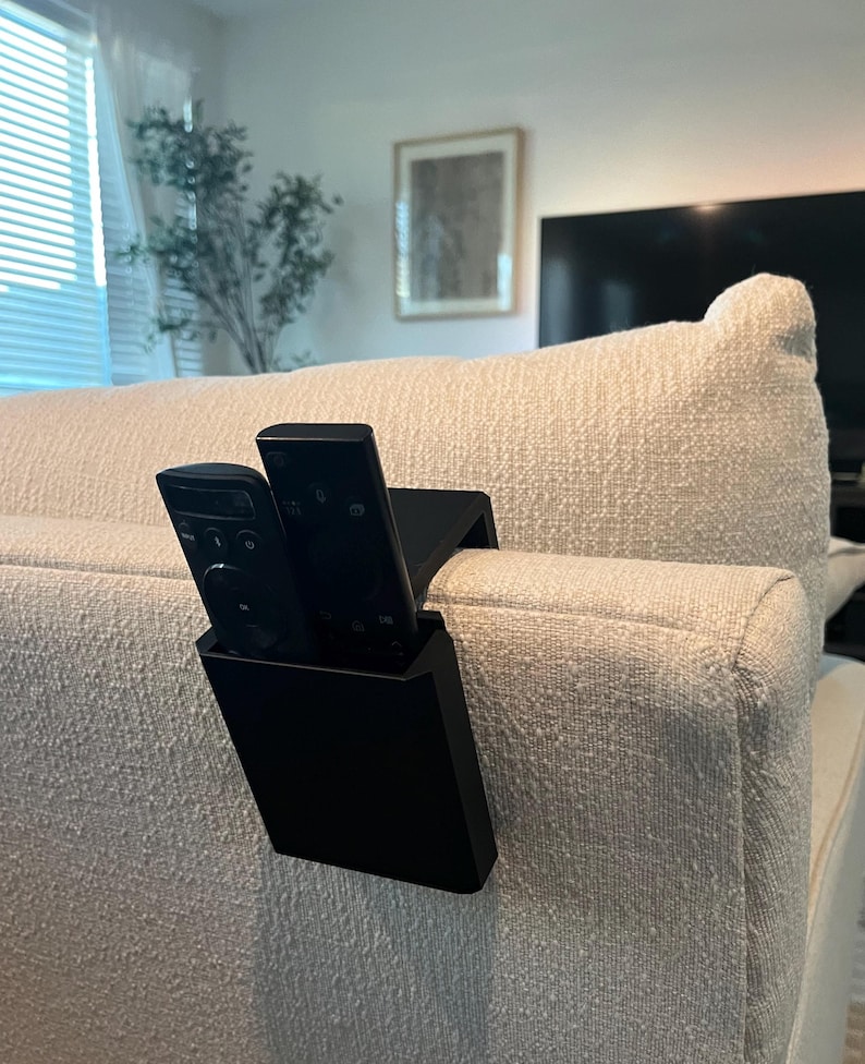 Hang on Back Remote Caddy, Organize and Keep Your TV Remotes Visible ...