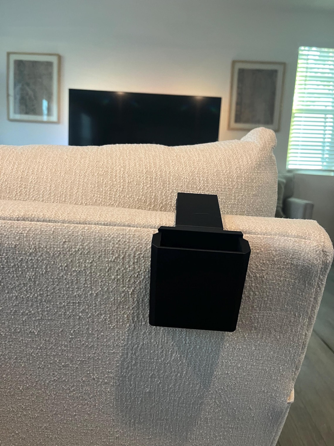 Hang on Back Remote Caddy, Organize and Keep Your TV Remotes Visible ...