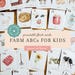 Farm Animal ABC Flash Cards – Printable Learning Activity (PDF) - Etsy
