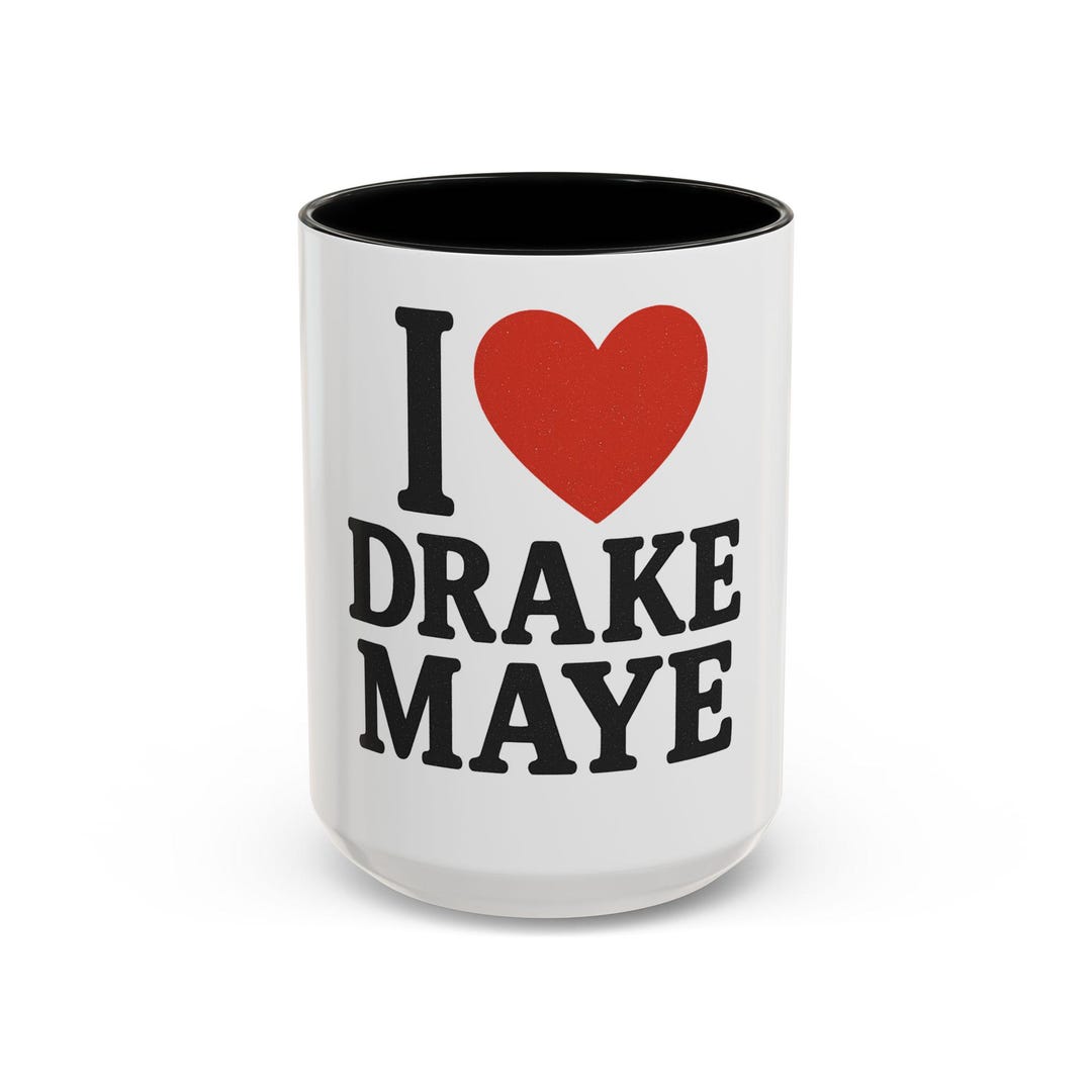 I Heart Drake Maye Mug | Football Fan Coffee Cup | New England Patriots ...