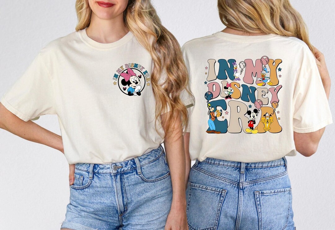 Custom in My Disney Era Shirt,personalized Disney Shirt,disney Birthday ...