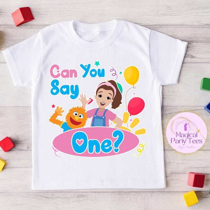 Can You Say One Shirt,custom Ms Rachel Birthday Girl Shirt,personalized ...