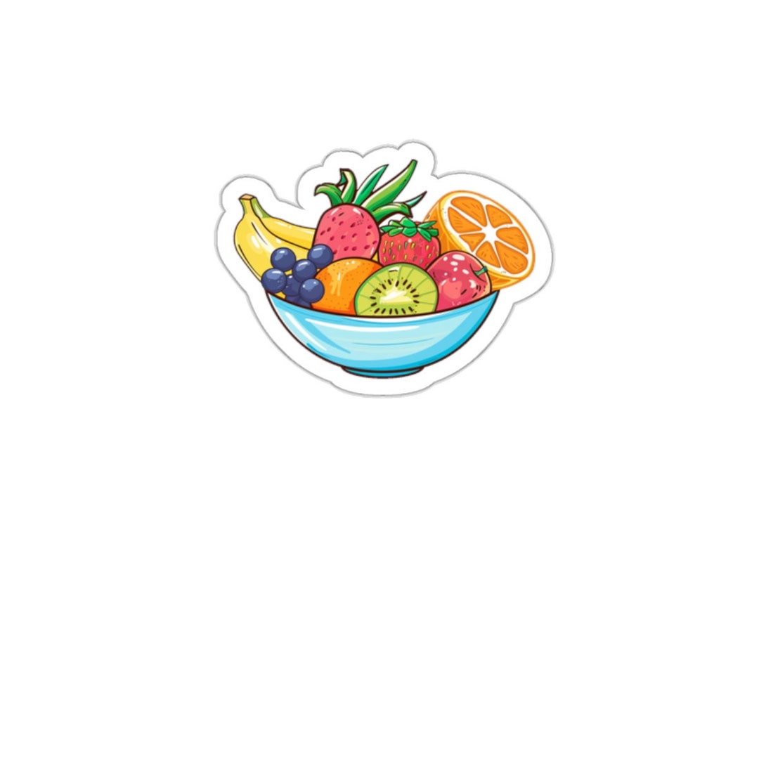 Fruit Bowl Sticker 14+ Decals Perfect for Deck Boxes, Tumblers, Laptops ...