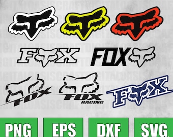 Fox Racing Vector / Instant Download / Print Cut Template / Png / Svg ...