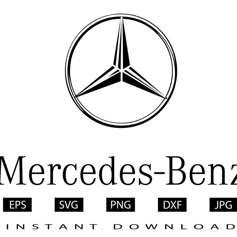 Mercedes Benz Logo - Etsy
