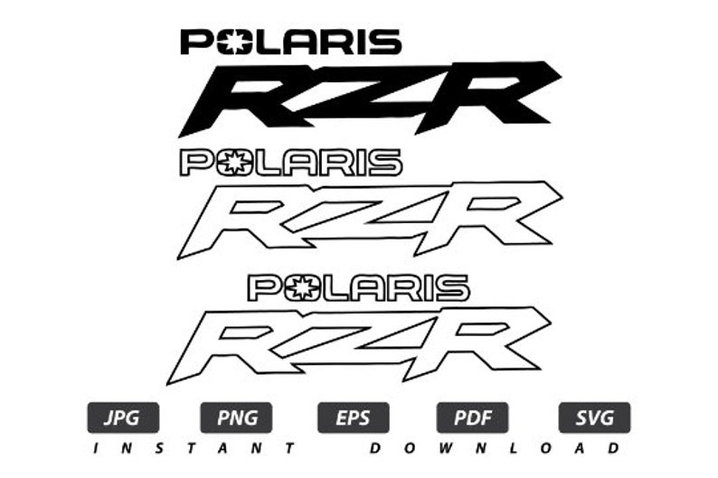 Polaris Rzr Cut Template - Instant Digital Download - SVG - PNG - PDF ...
