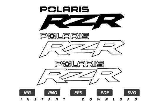 Polaris Rzr Cut Template - Instant Digital Download - SVG - PNG - PDF ...