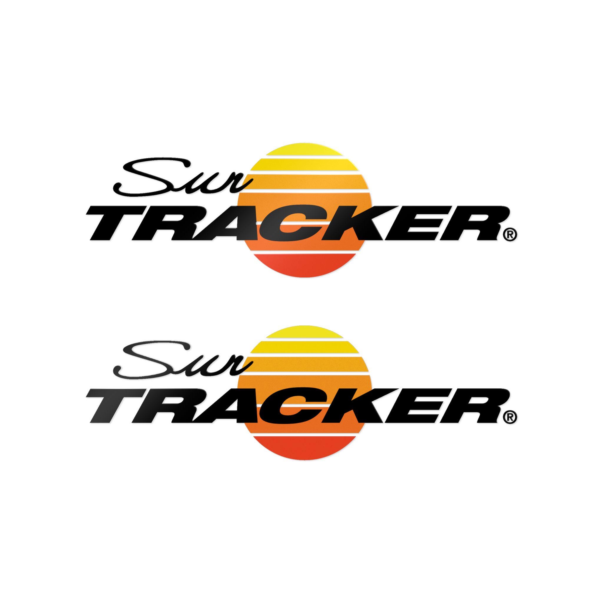 Sun Tracker Boat Decals Sticker Set Aftermarket Replacement (DTF) 2pcs ...