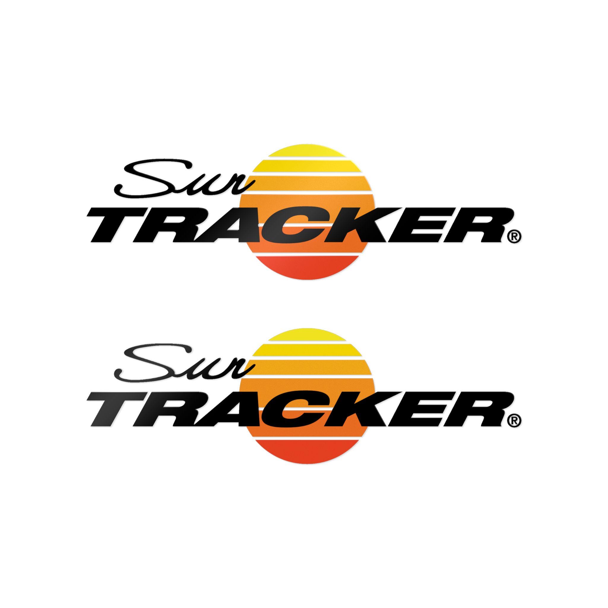 Sun Tracker Boat Decals Sticker Set Aftermarket Replacement (DTF) 2pcs ...