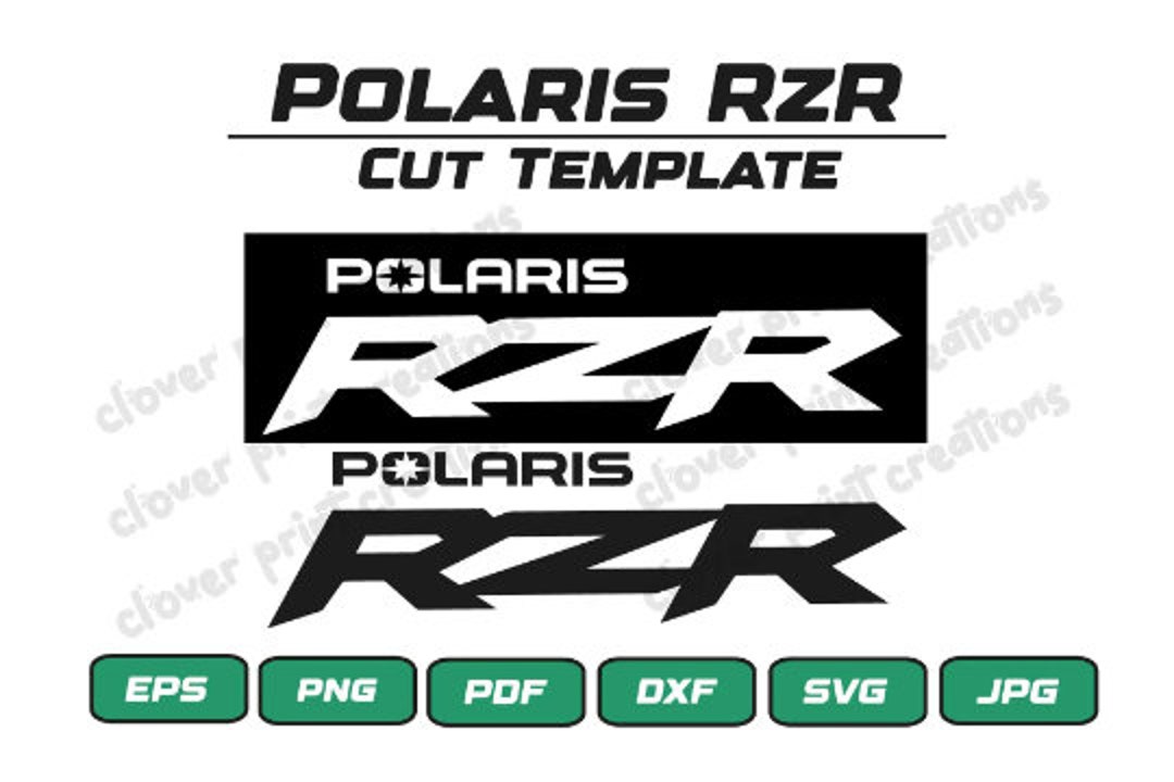 Polaris Rzr Cut Template - Instant Digital Download - SVG - PNG - PDF ...