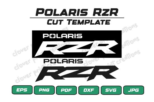 Polaris Rzr Cut Template - Instant Digital Download - SVG - PNG - PDF ...