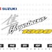 Suzuki Hayabusa 1300 Vector / Instant Download / Print Cut Template ...