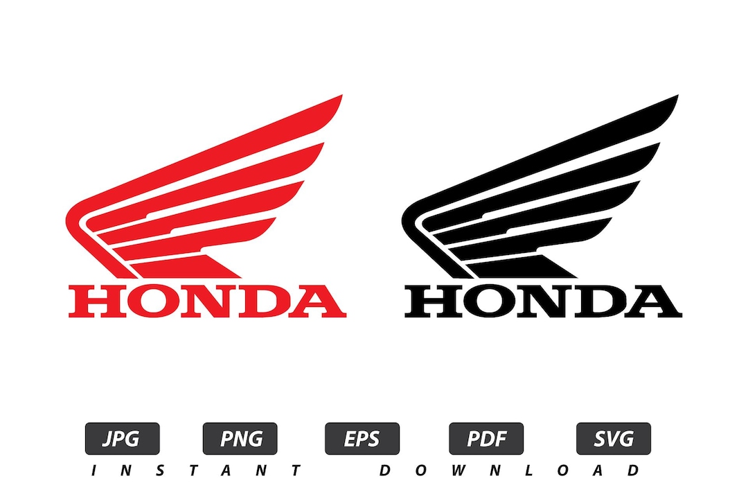 Honda Emblem Vector / Instant Download / Print Cut Template /jpg / Png ...