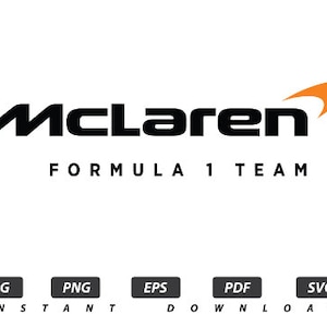 Mclaren Racing Vector / Instant Download / Print Cut Template / Png ...
