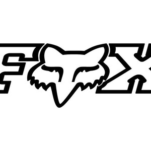 Fox Racing Vector / Instant Download / Print Cut Template / Png / Svg ...