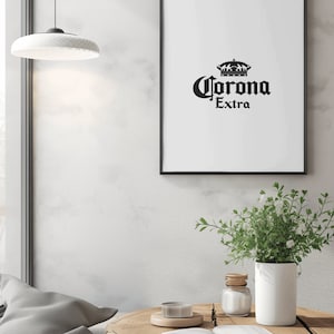 Corona Extra Logo / Digital Download / Svg / Eps / Dxf / Instant ...