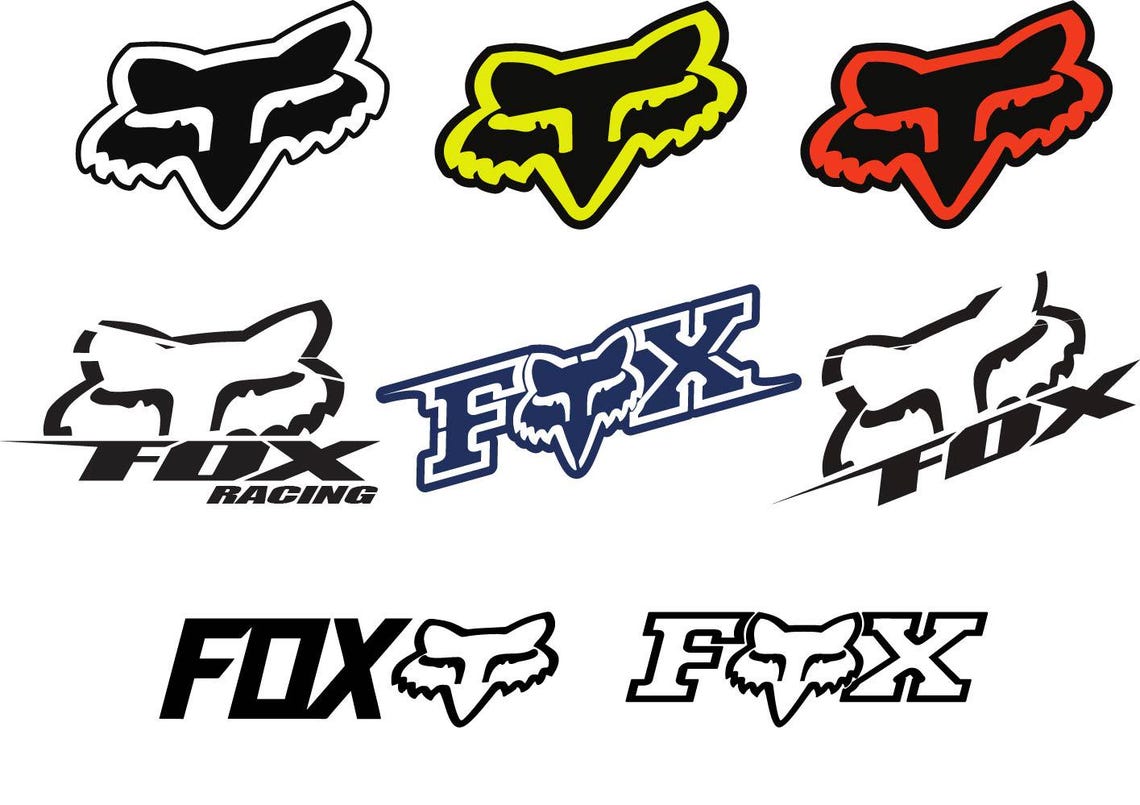 Fox Racing Vector / Instant Download / Print Cut Template / Png / Svg ...