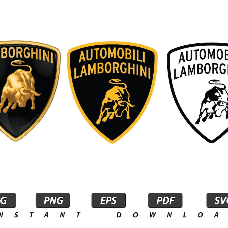 Lamborghini Svg - Etsy