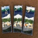 Quilted Fabric Handmade Scenery Bookmark With Charm - Etsy