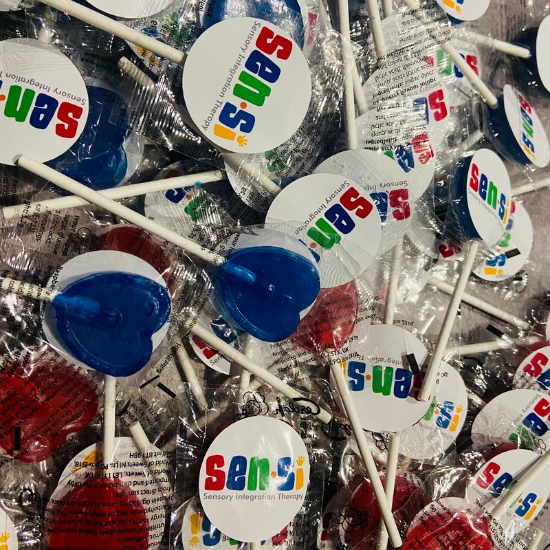 Personalised Logo Lollipops - Etsy UK