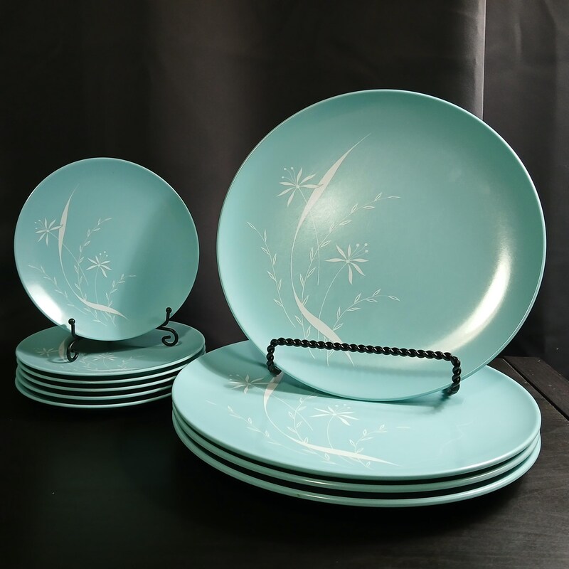 Turquoise Dinnerware - Etsy