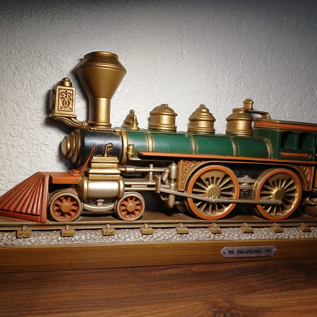 The Philadelphia 1871 Steam Engine Wall Hanging by Burwood Products ...