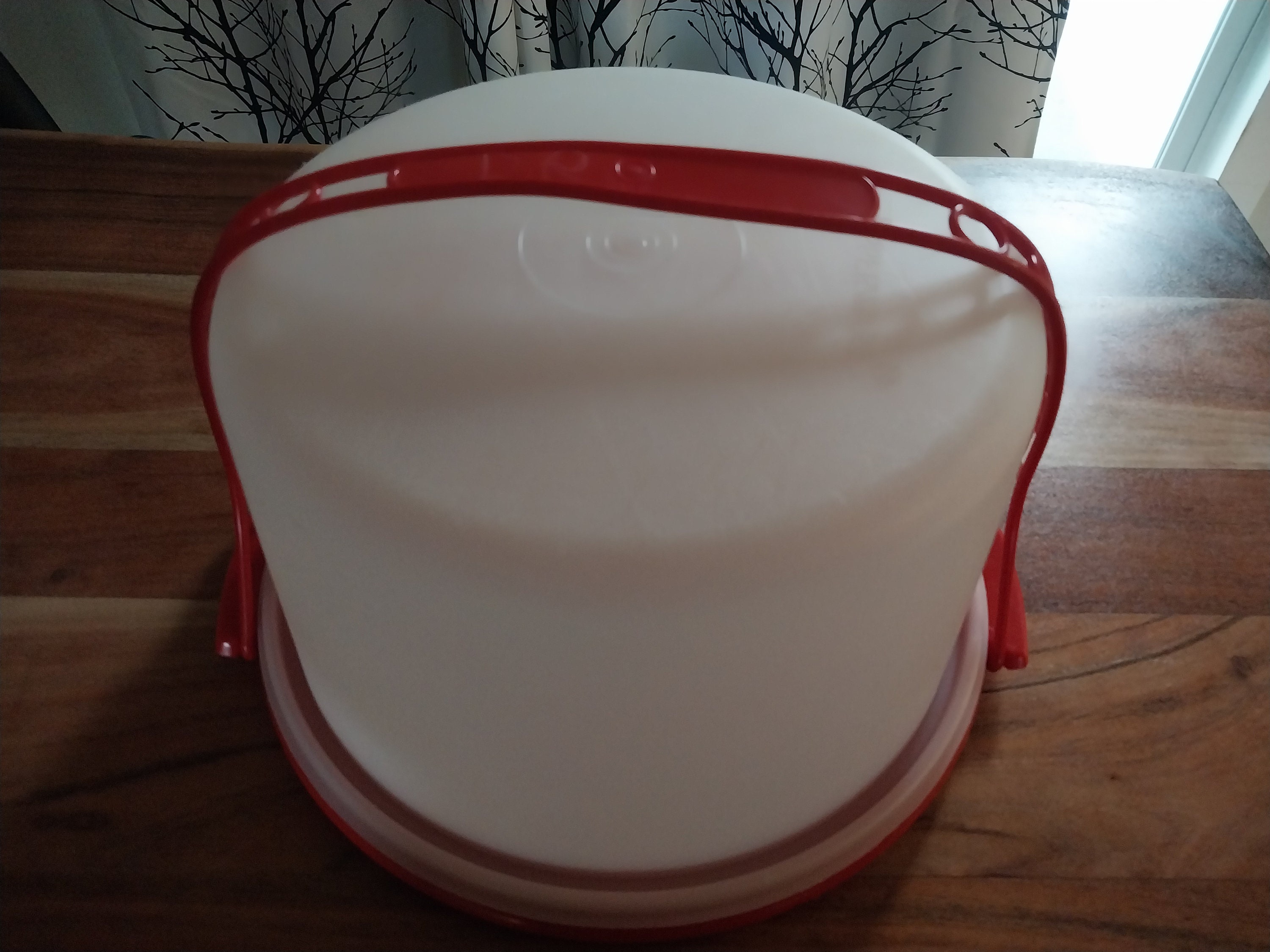 Vintage Tupperware Cake Carrier W/ Handle in Red 684-8 - Etsy