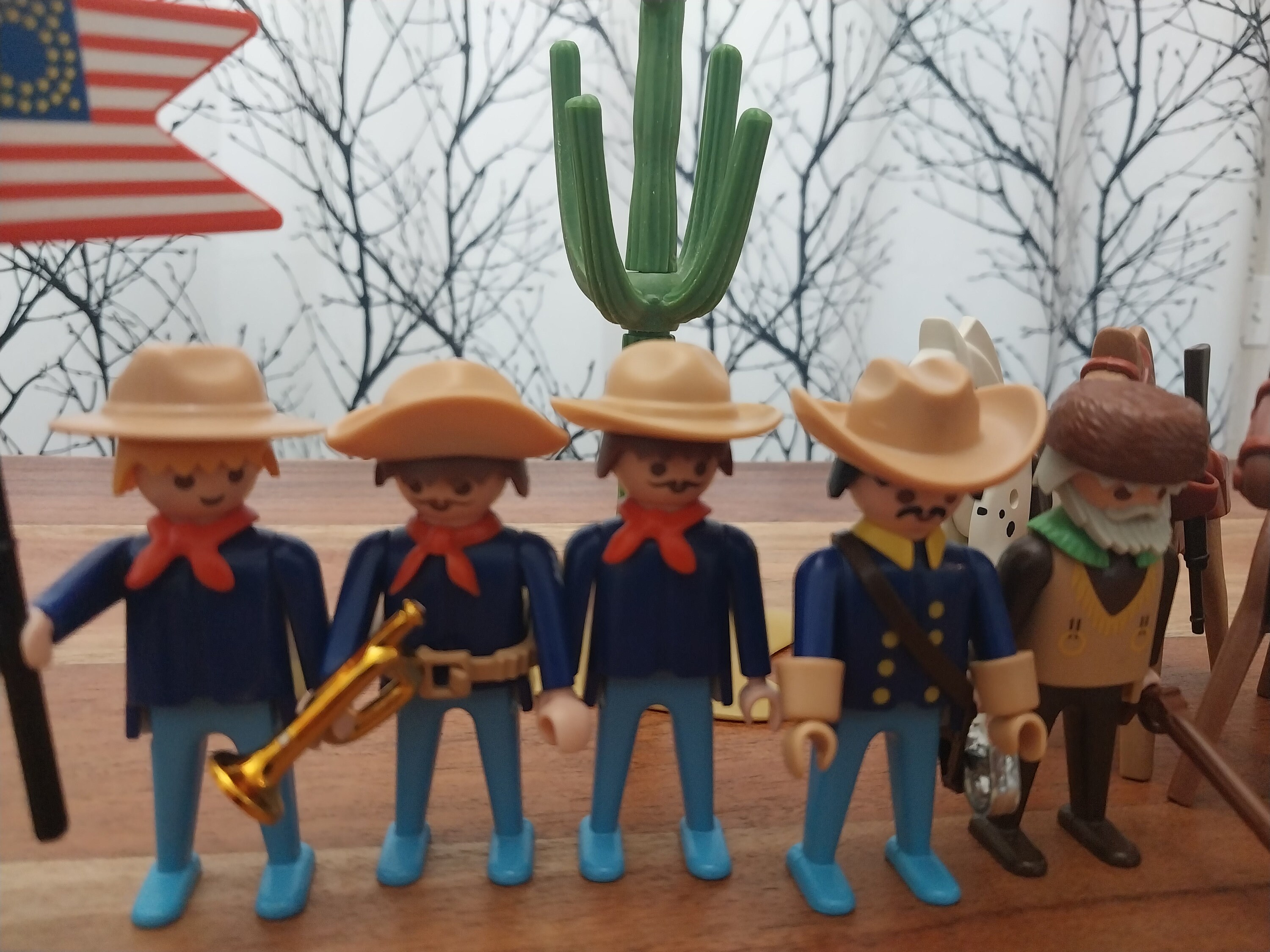 Vintage 1990 Western Playmobil 3485 U.S. Cavalry/civil War Union Set ...